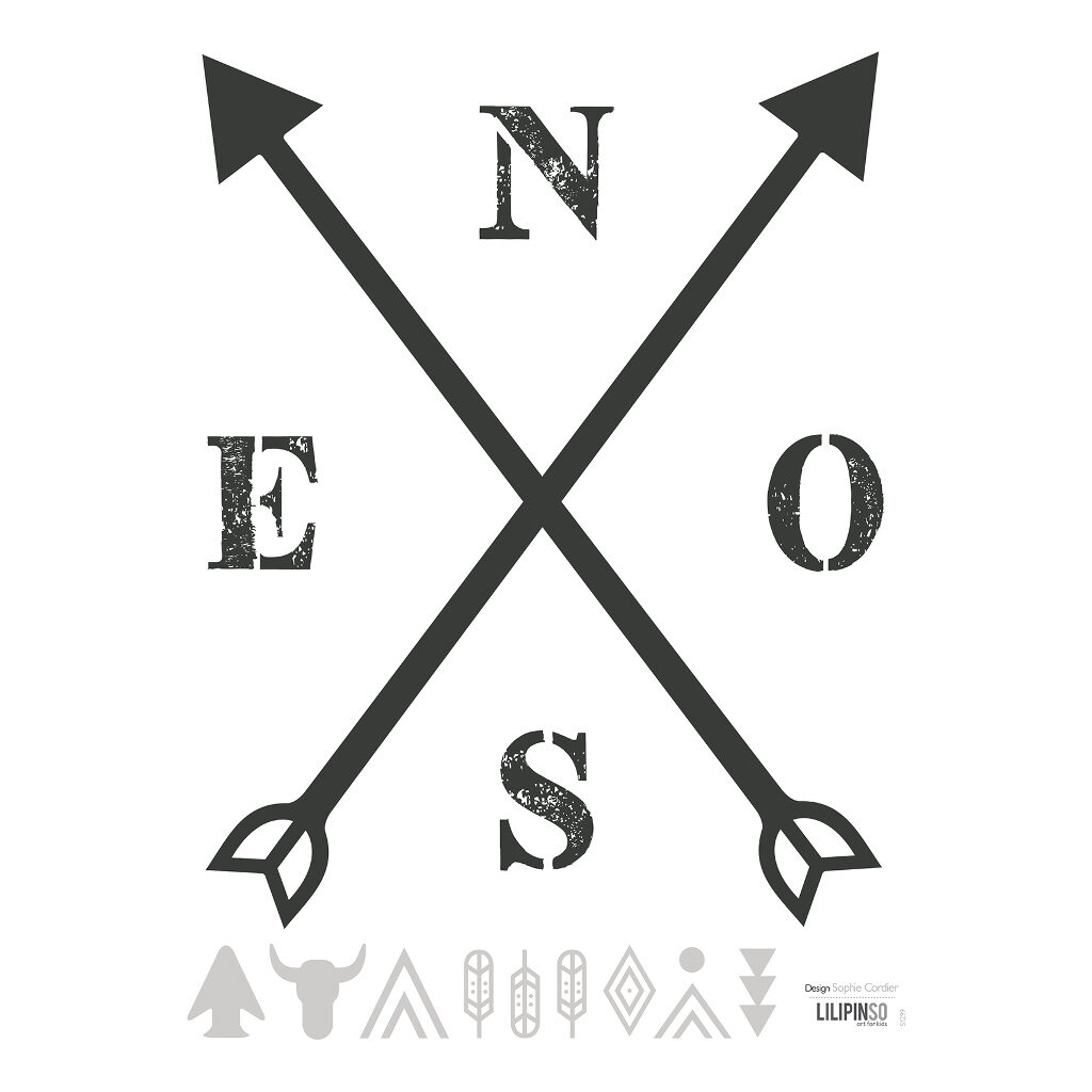 Arrow Nseo Sticker 18X24Cm Wild West van Lilipinso kopen? ⋆ QIDDIE